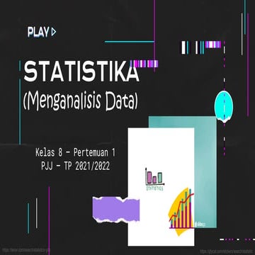 STATISTIKA (Menganalisis Data) - Pertemuan 1.pdf