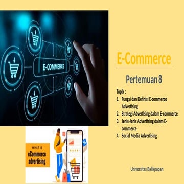 Bab 8 - Advertising|| Fungsi & Definisi Ecommerce Advertising || Strategi Advertising dalam E ...