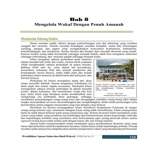 Bab 8 pengelolaan wakaf | PDF