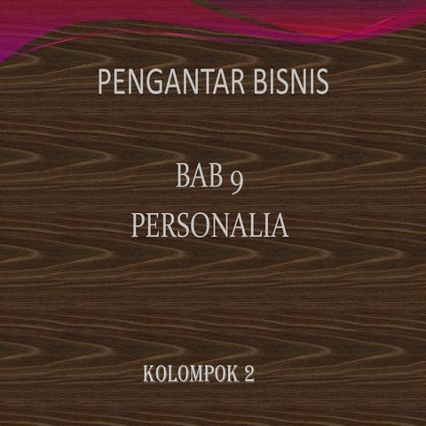 Bab 9 | PPT