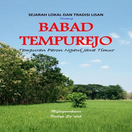 Babad tempurejo 1 | PDF