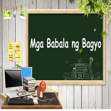 Babala ng bagyo | PPTX