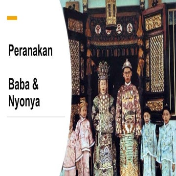 Baba & nyonya | PPTX