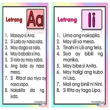 BABASAHING PAMBATA GRADES (1-4) MAAARING TURUAN ANG BATA GAMIT ITO AT ...