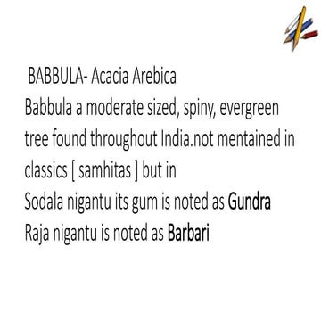 Babbula | PPT
