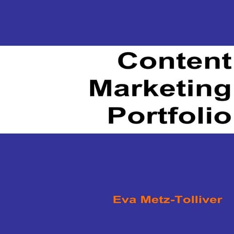 CONTENT MARKETING PORTFOLIO | PDF