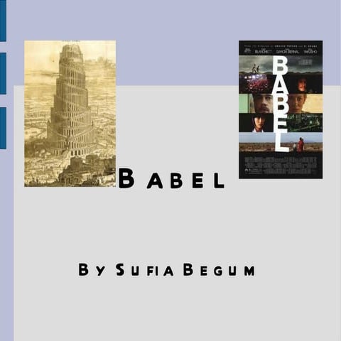 Babel | PPT