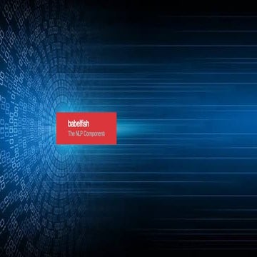 Babelfish- NLP for Business Data | PDF | Databases | Computer Software ...