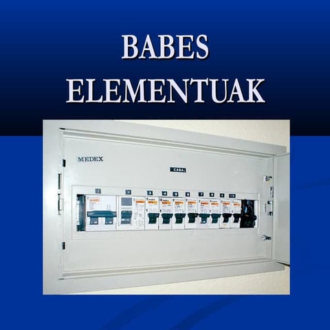 Babes elementuak | PPT