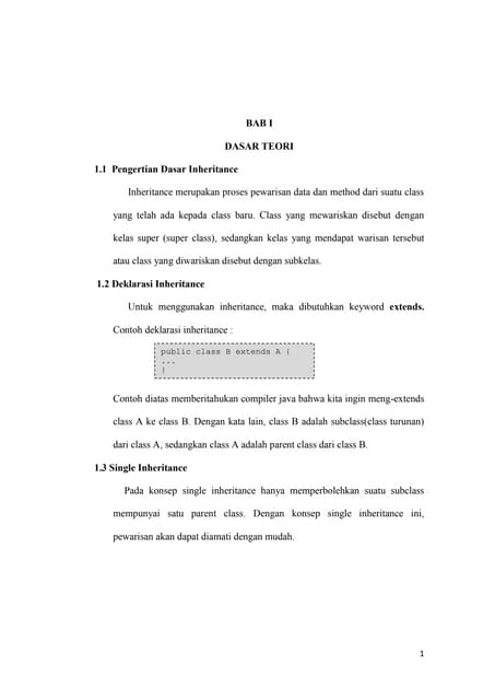 Modul Object Oriented Programming | PDF Modul Object Oriented Programming | PDF