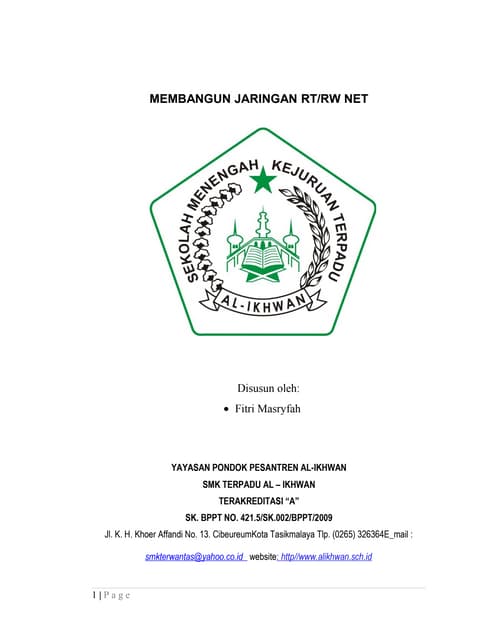 Makalah Membangun Jaringan WAN | DOCX