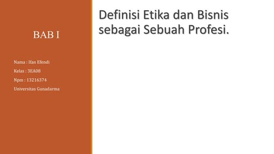 E-FOLIO KONSEP ETIKA DAN INTEGRITI ASASI | PPT