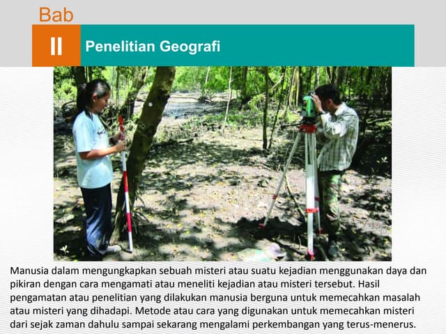 Ruang lingkup geografi | PPT