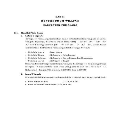 Bab ii andalalin pg comal baru | DOCX