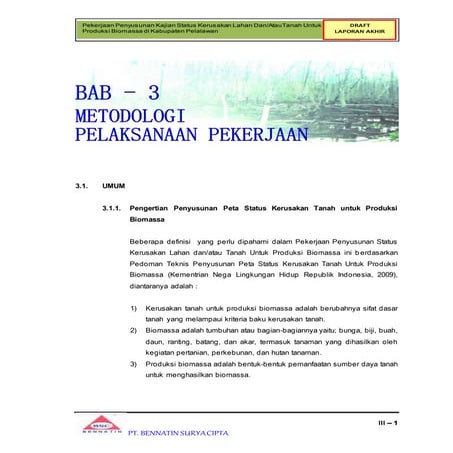 Bab iii | PDF