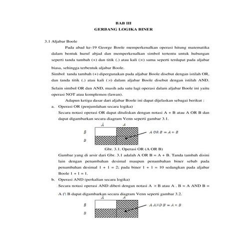 Bab iii teknik_digital | PDF