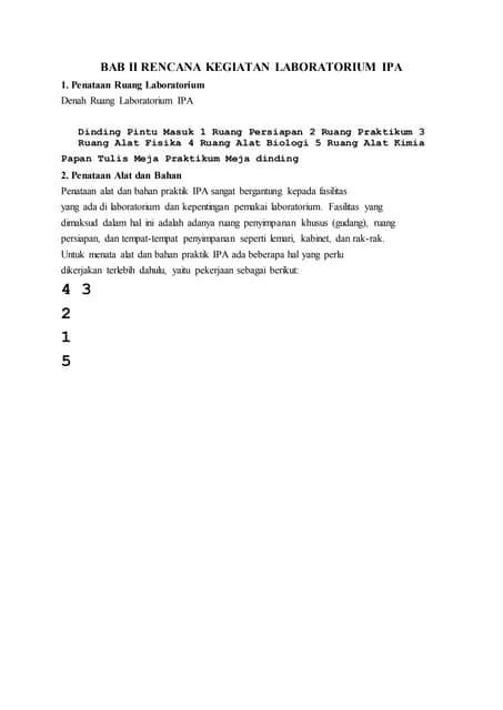 Pengelolaan Laboratorium IPA | PPTX