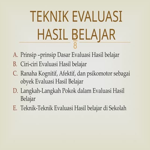 BAB II TEKNIK EVALUASI HASIL BELAJAR.pptx