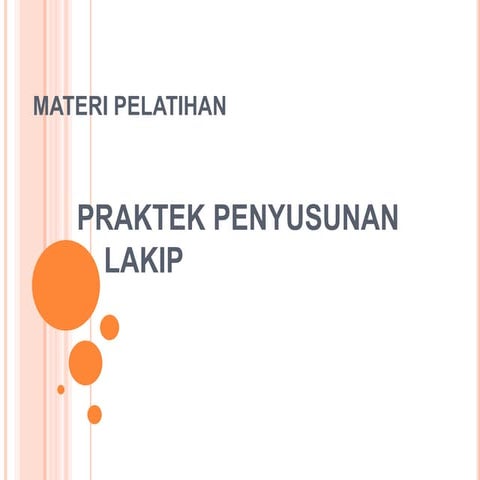 LAKIP & RENSTRA | PPT