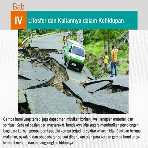 LITOSFER DAN KAITANNYA DALAM KEHIDUPAN | PPTX