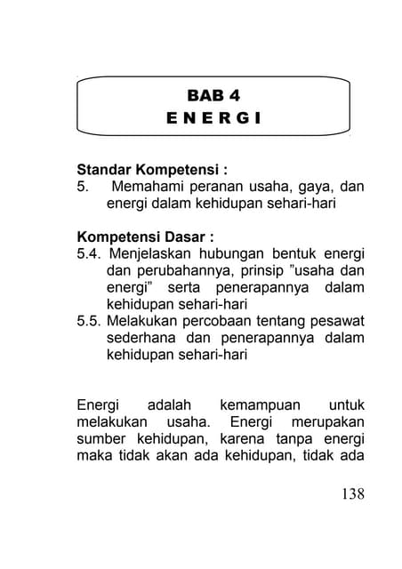 Energi dalam kehidupan | PPTX
