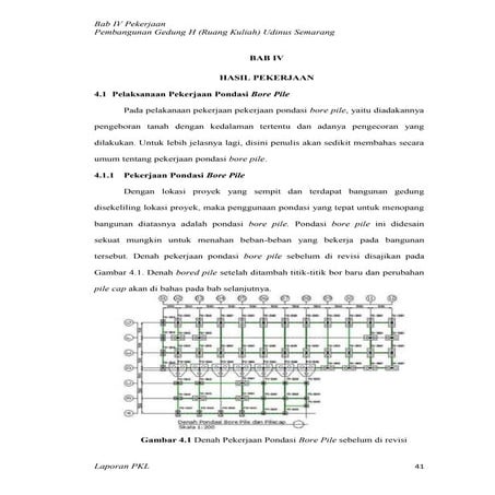 Bab iv pekerjaan (sip) | PDF