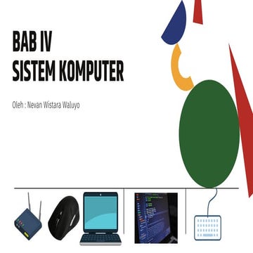 Bab iv sistem komputer | PDF