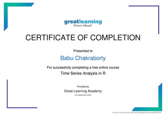 R for Beginners Certification | PPT