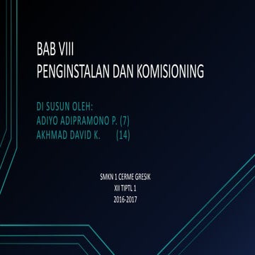Bab viii | PPT