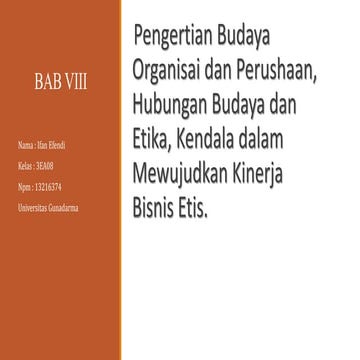 Bab viii | PPT