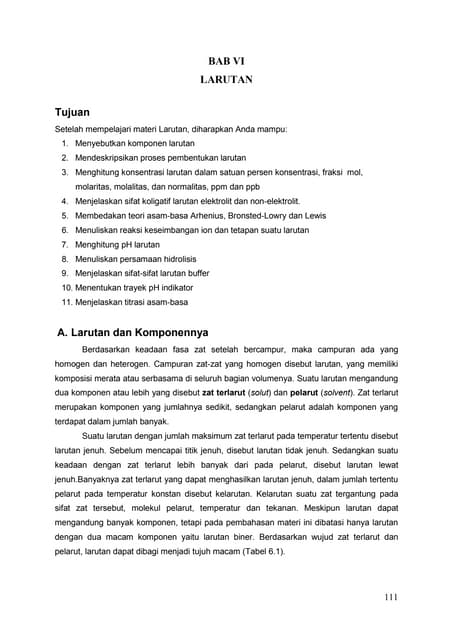 Larutan (Kimia) | PPT