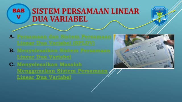 PPT - Sistem Persamaan Linear.ppt