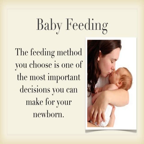 Baby Feeding | PDF | Parenting Babies and Toddlers | Parenting