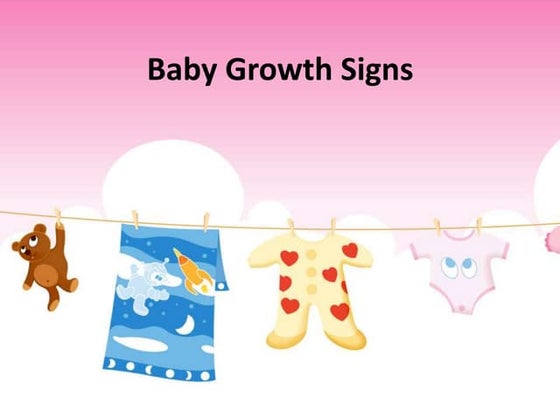 Baby Growth Chart | PPTX
