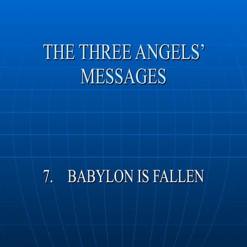 Babylon Is Fallen | PPT