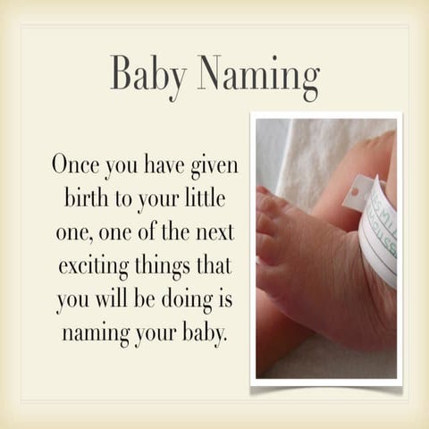 Baby Naming | PDF