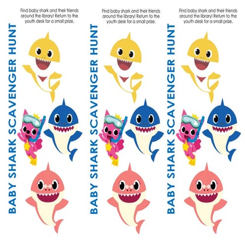 Baby Shark Scavenger Hunt | PPT