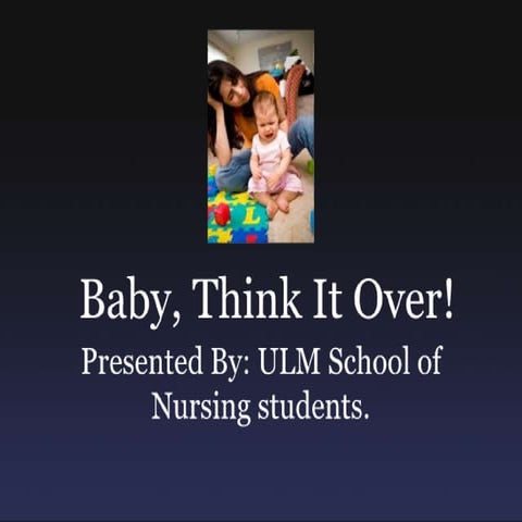 Baby think it over | PPT