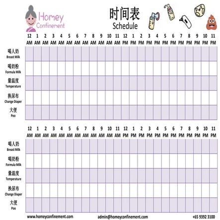 Baby time schedule | PPT