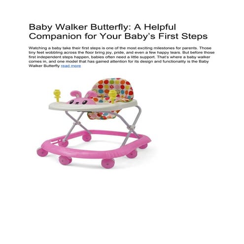 Baby Walker Butterfly_ A Helpful Companion for Your Baby’s First Steps.docx
