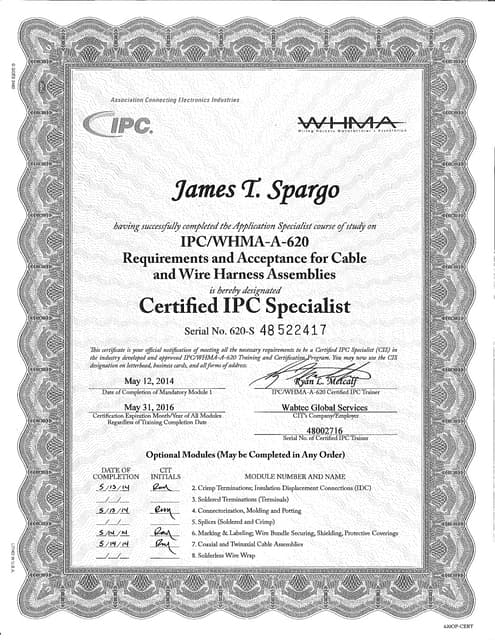 WonderWare Cert | PDF
