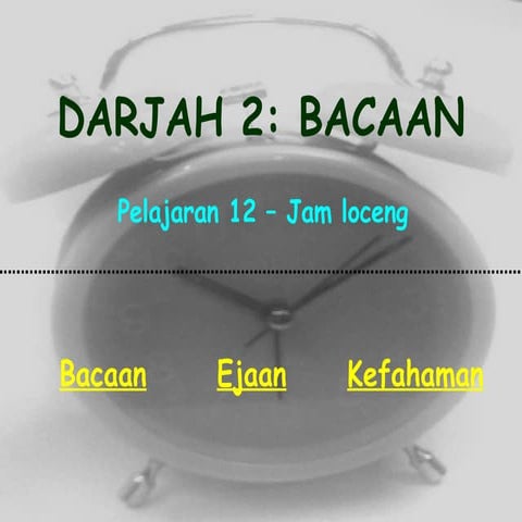 Bacaan Jam Loceng | PPT