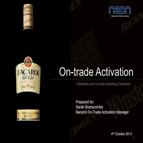 Neon Credentials & Case Studies: On trade activation Bacardi, PRUK ...