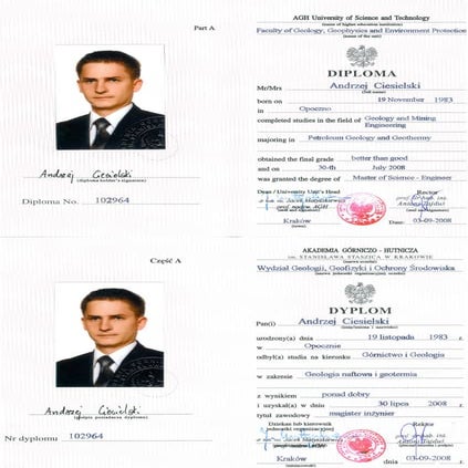 Stag G2 Training Certificate Andrzej_Ciesielski | PDF