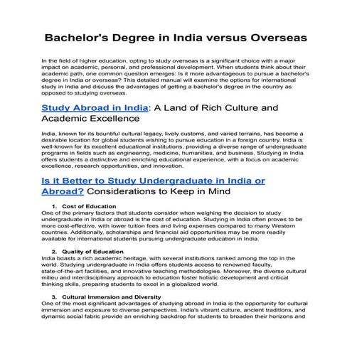 Bachelor's Degree in India versus Overseas.pdf