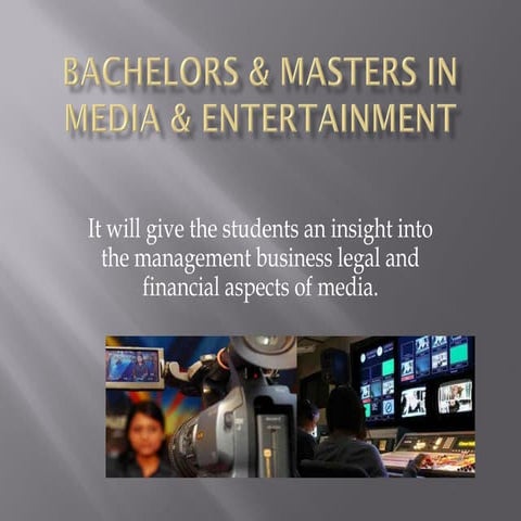 Bachelors & masters in mass communication | PDF