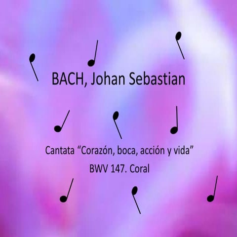 Bach, johan sebastian | PPTX