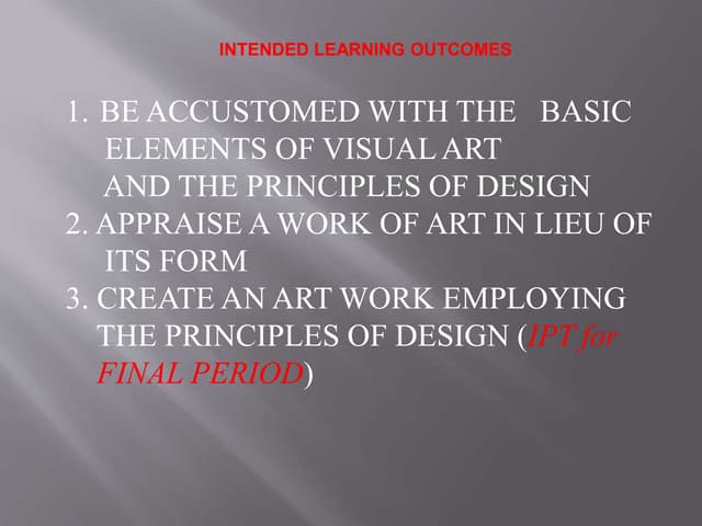 COT1-ENGLISH-6-VISUAL ELEMENT;COLOR.pptx