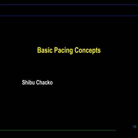 Basic Pacing Concepts | PPT