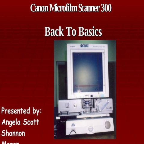 Back to Basics | PPT